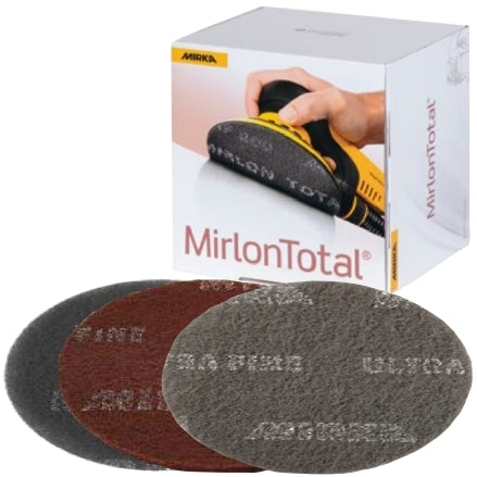 Mirka Mirlon Total 6" Scuff Discs, 18-241 Series — Mirka-Products.com